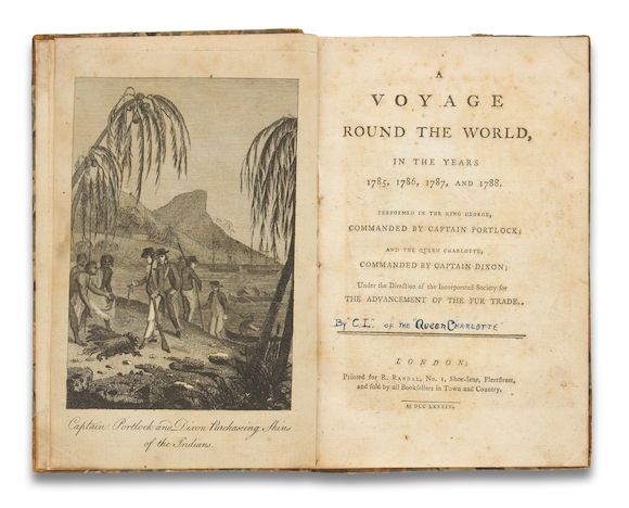 Bonhams : PORTLOCK, NATHANIEL & GEORGE DIXON. LAUDER, WILLIAM COLIN. A ...