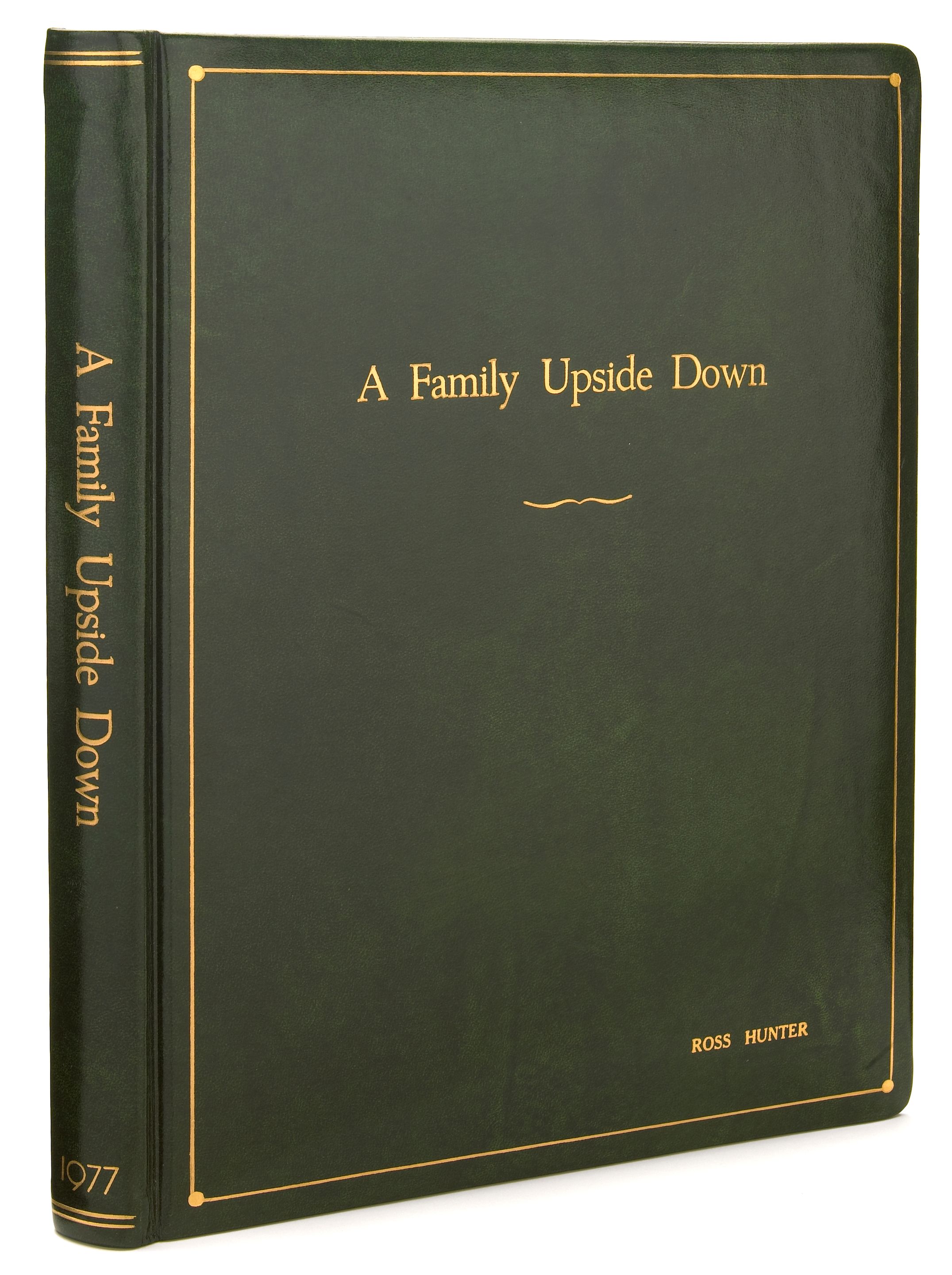 Ross Hunter's script for A Family Upside Down - auctions & price archive