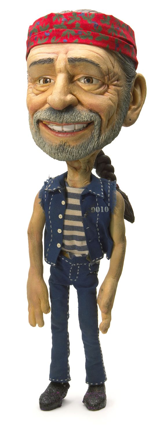 Bonhams : Willie Nelson commercial puppet