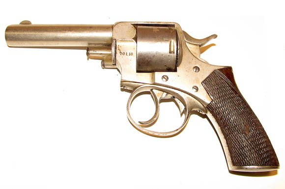 Bonhams : A Webley Royal Irish Constabulary type double action revolver ...