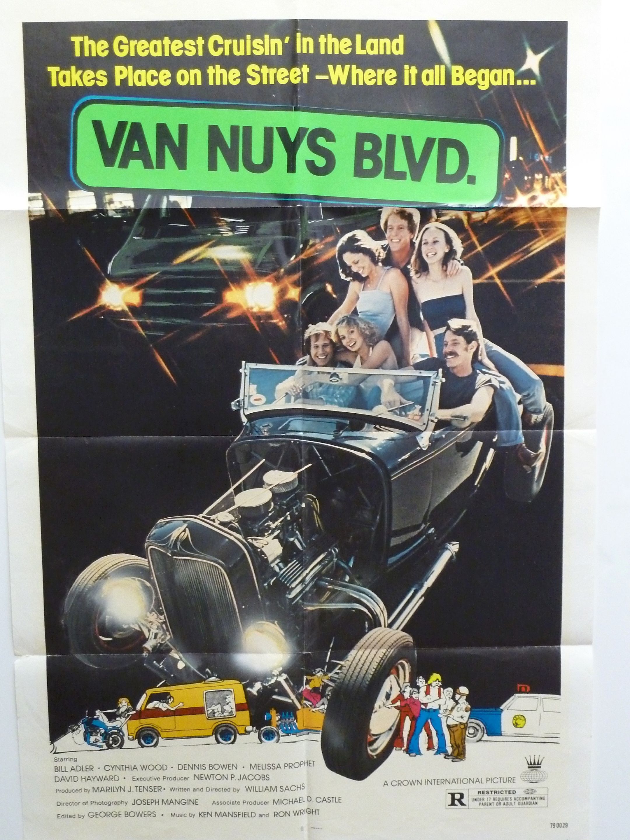 Bonhams Cars : A "Van Nuys Blvd" movie poster, 1979,