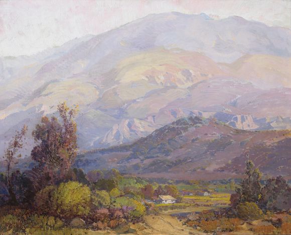 Bonhams : Fred Grayson Sayre (American, 1879-1939) Morning light, Santa ...