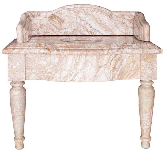 Bonhams : A marble sink