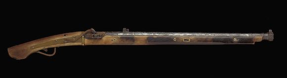 Bonhams : A matchlock gun Edo period