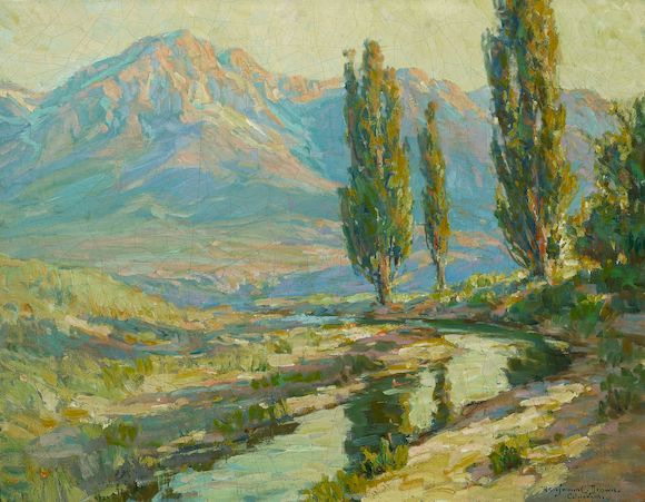 Bonhams : Benjamin Chambers Brown (American, 1865-1942) Lights and ...
