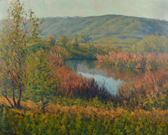 Bonhams : Gary Ray (American, born 1952) Playa Vista 24 x 30in