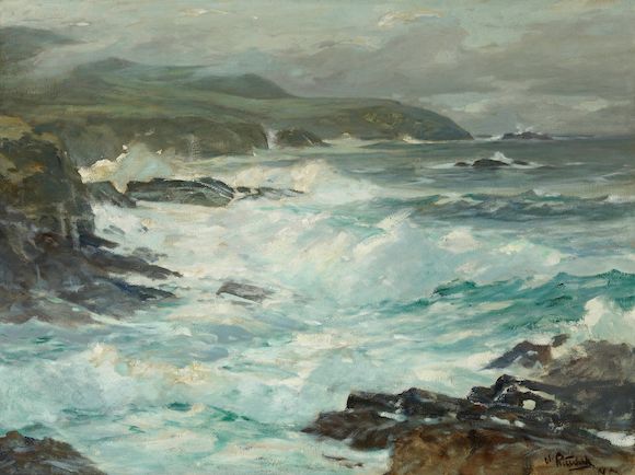 Bonhams : William Frederick Ritschel (American, 1864-1949) Carmel coast ...
