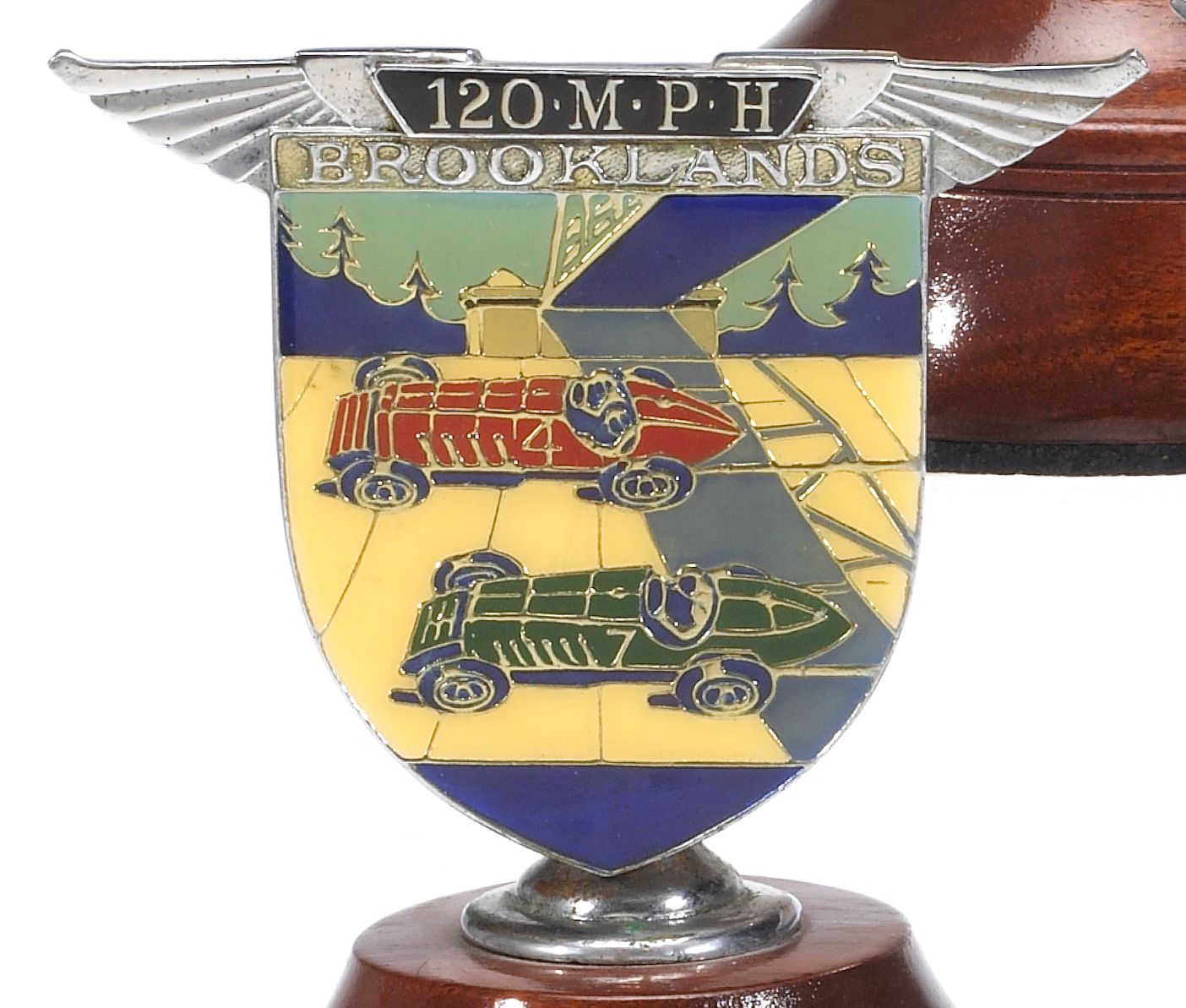 Bonhams Cars : A Brooklands 120 mph badge, awarded to P.G. Fairfield, 9 ...