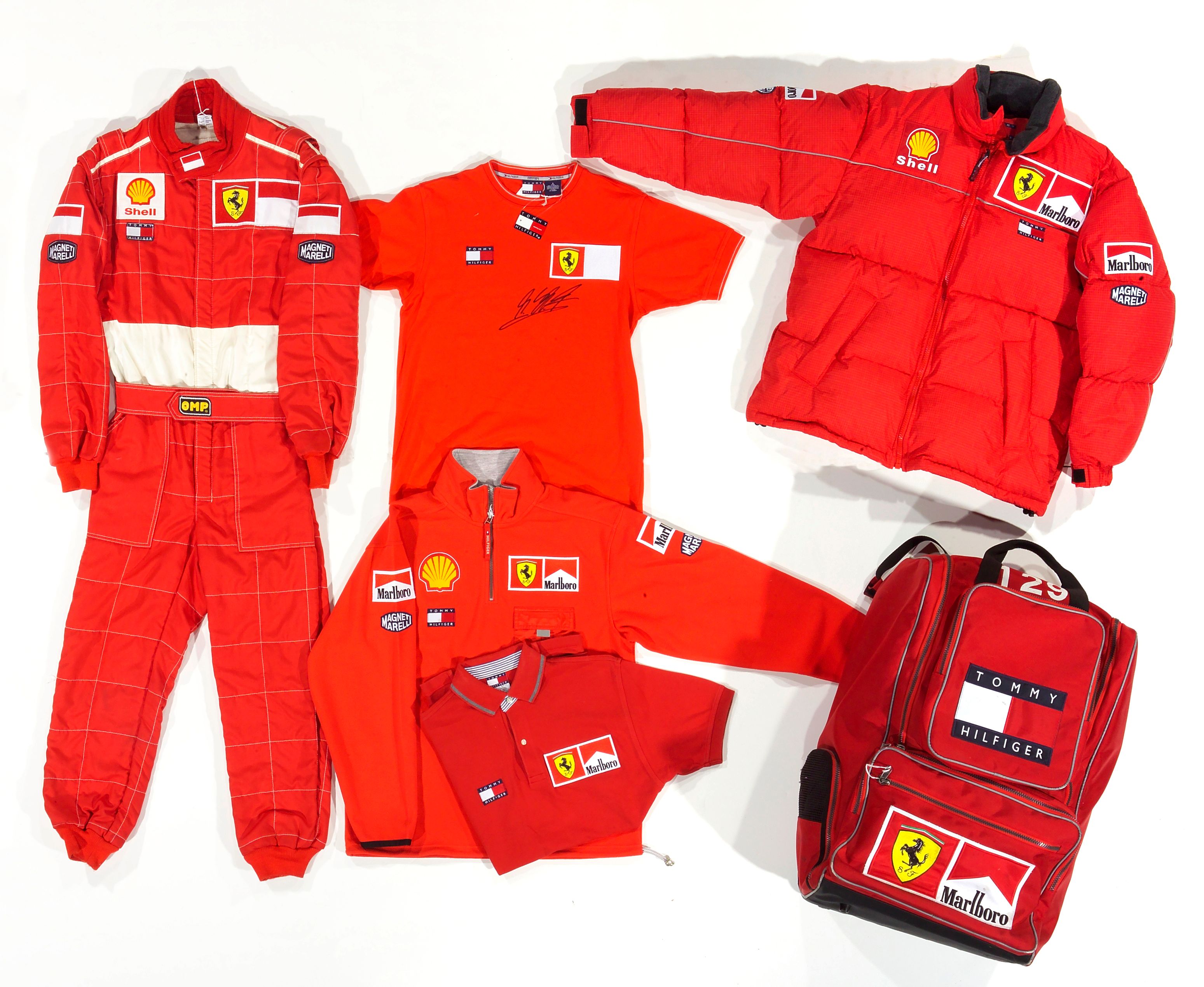 Bonhams Cars : A collection of Ferrari Formula One team apparel,