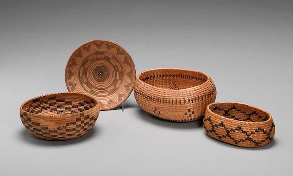Bonhams : Four Western baskets