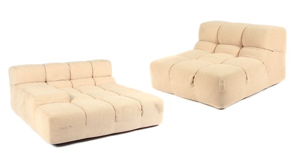 Bonhams : A Contemporary secretary sofa/chaise lounge