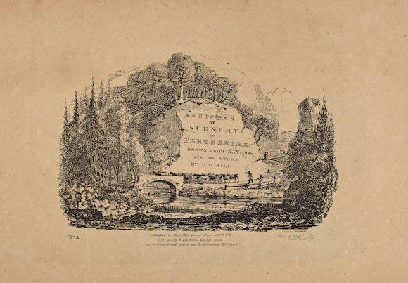 Bonhams : HILL, DAVID OCTAVIUS. 1802-1870. Sketches of Scenery in ...