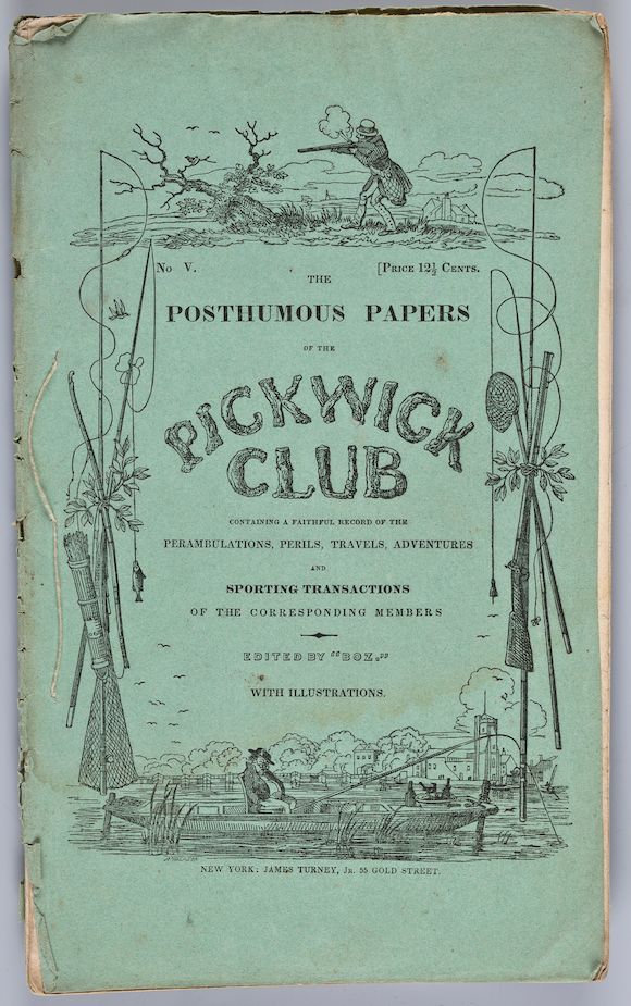 Bonhams : DICKENS, CHARLES. 1812-1870. The Posthumous Papers of the ...