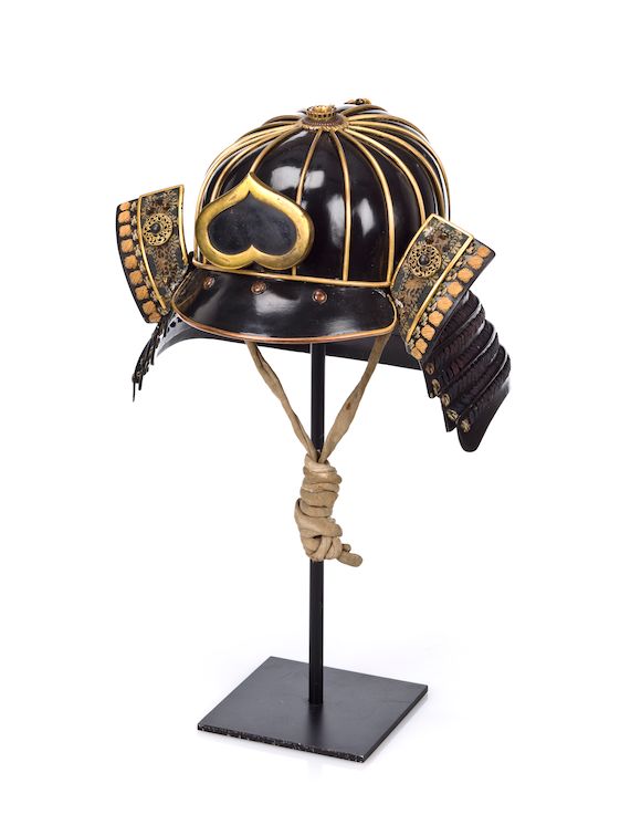 Bonhams : An akoda-nari suji kabuto 16th century