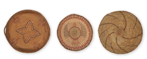 Bonhams : Three Native American trays or plaques