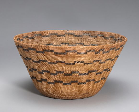 Bonhams : A Yokut basket