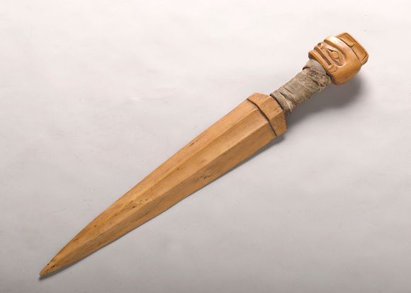 Bonhams : A Northwest Coast wood dagger
