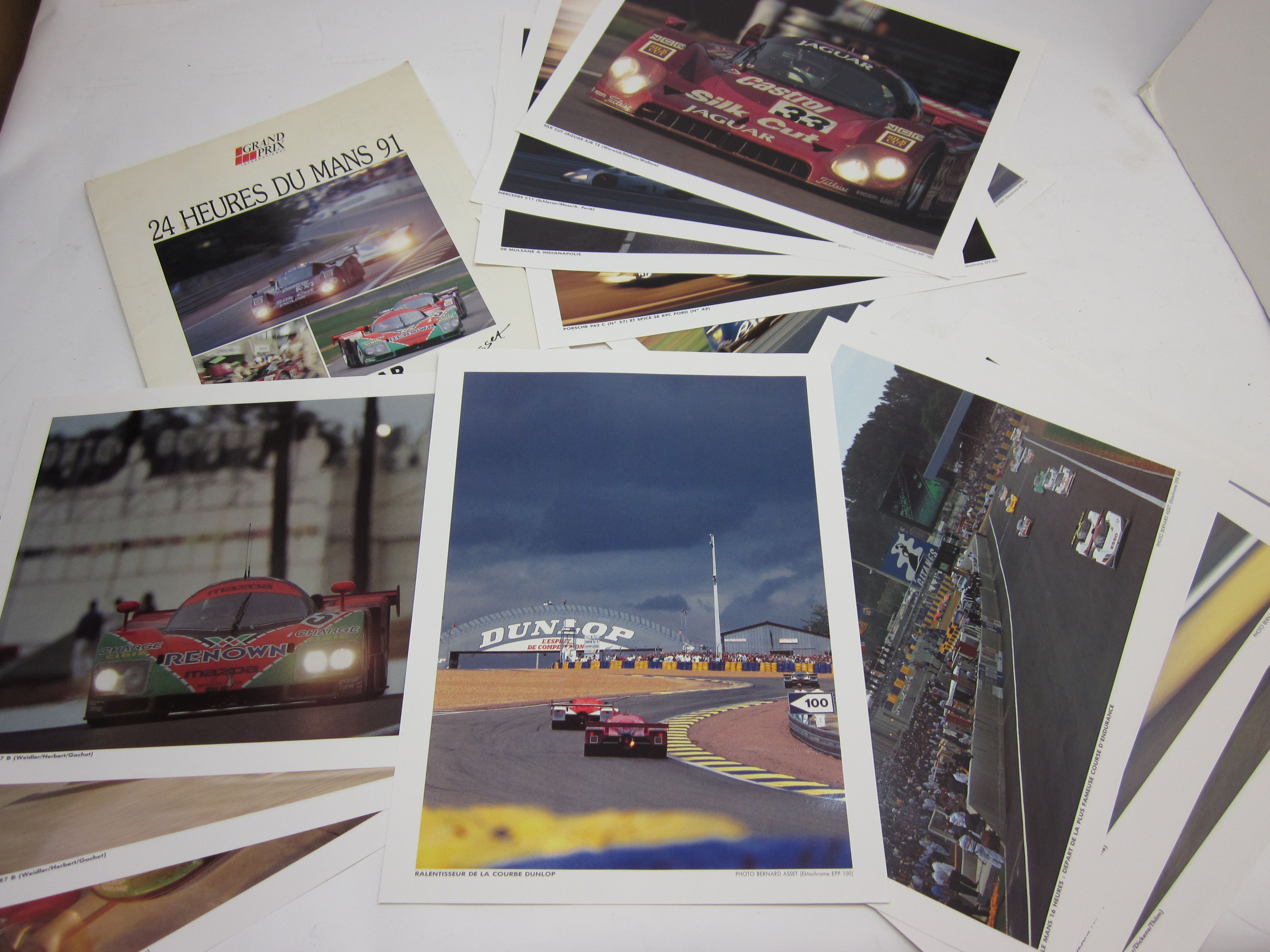Bonhams Cars : A portfolio of 24 Heures of Du Mans 91 prints,