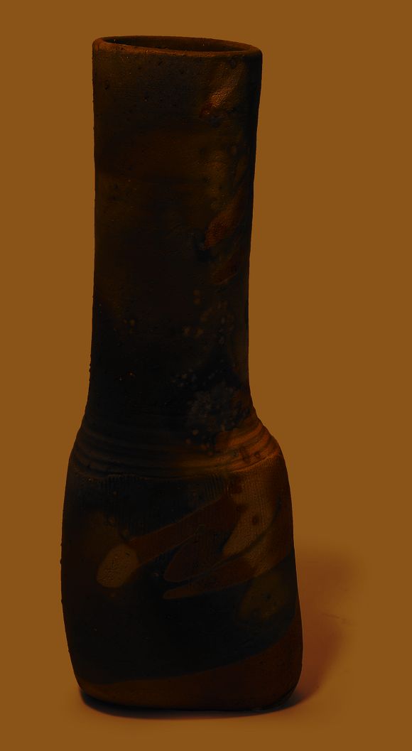 Bonhams : Paul Soldner (American, born 1921) vessel, circa 1980