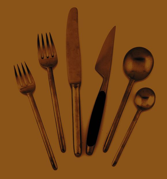 Bonhams : A set of Sola Ltd. stainless steel flatware mid 20th century