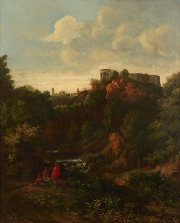 Bonhams : Attributed to Sir George Howland Beaumont RA, Figures in a ...