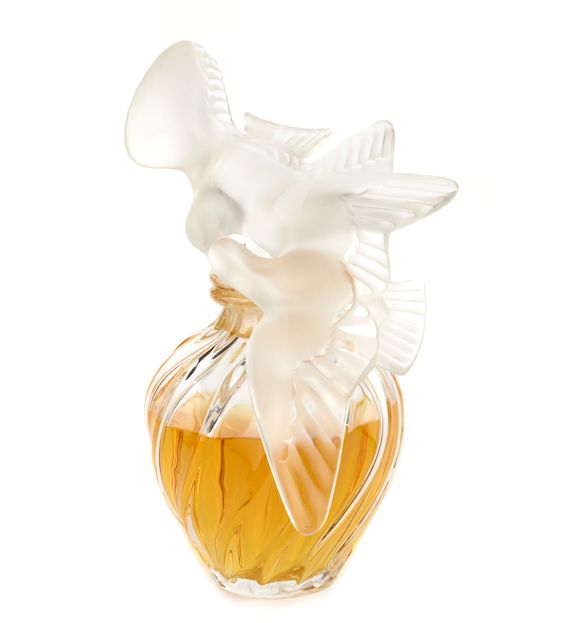 Bonhams : A Lalique molded and frosted glass factice perfume bottle L ...