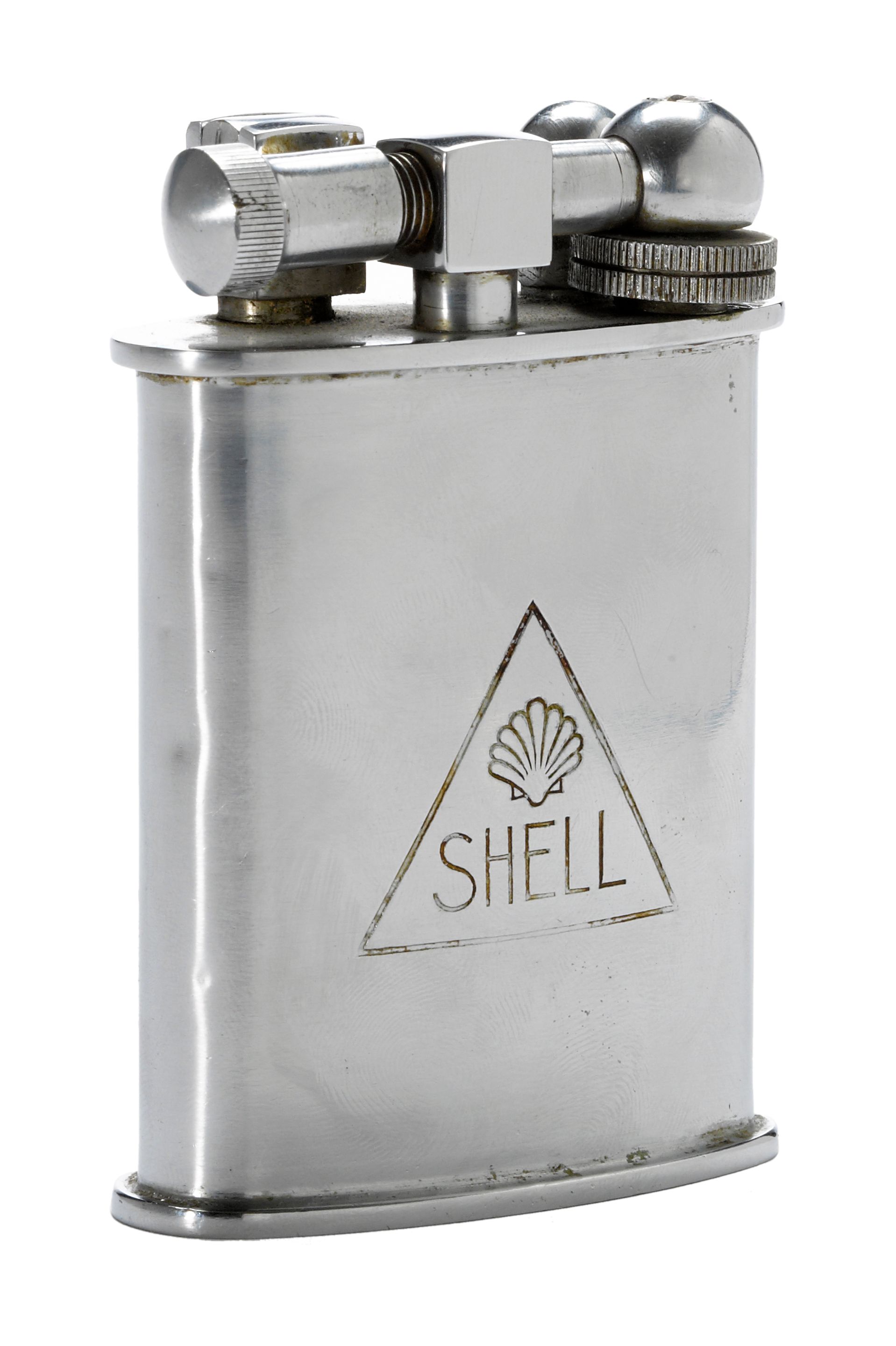 Bonhams Cars : A fine large 1930s era 'Shell' desk lighter