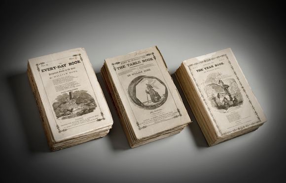 Bonhams : HONE, WILLIAM. 1780-1842 1. The Every-Day Book. London ...