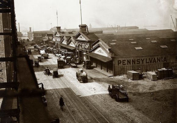 Bonhams : NEW YORK CITY—PORTS. Album containing 26 photographs and a ...
