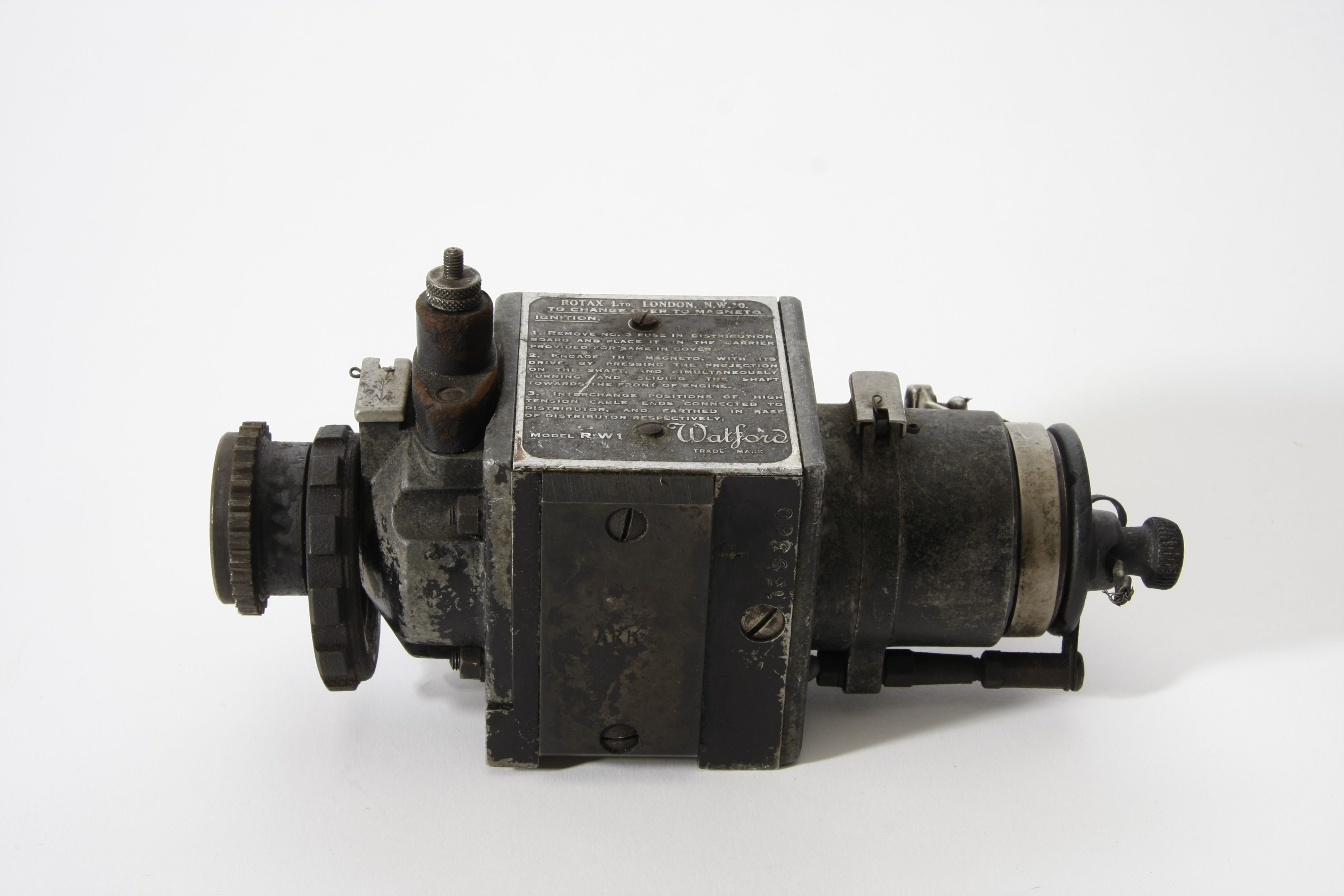 Bonhams Cars : A Watford magneto for a small HP Rolls-Royce.