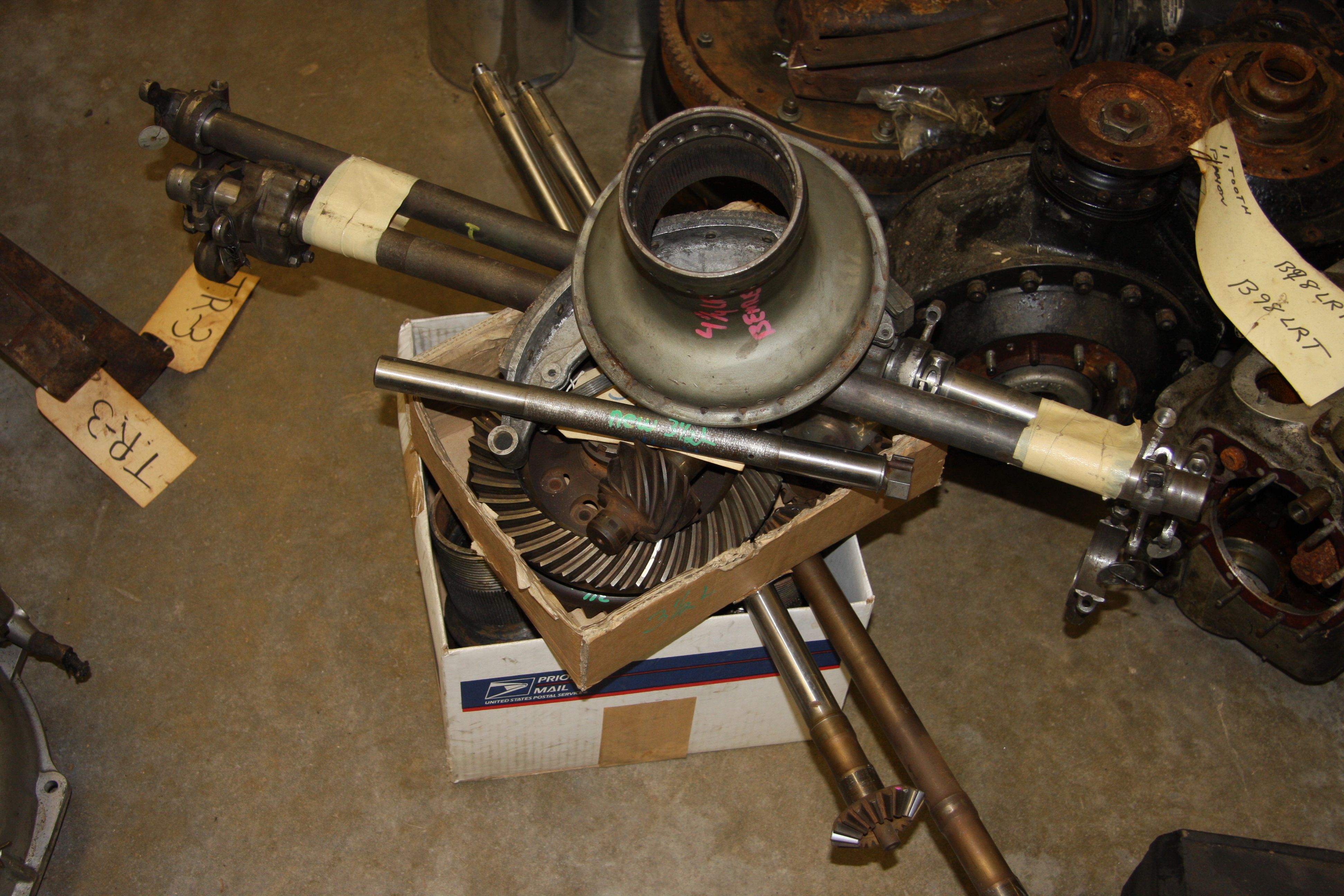 Bonhams Cars : A 3 ½-4 ¼ liter Darby Bentley hubs/ring and pinion gears ...