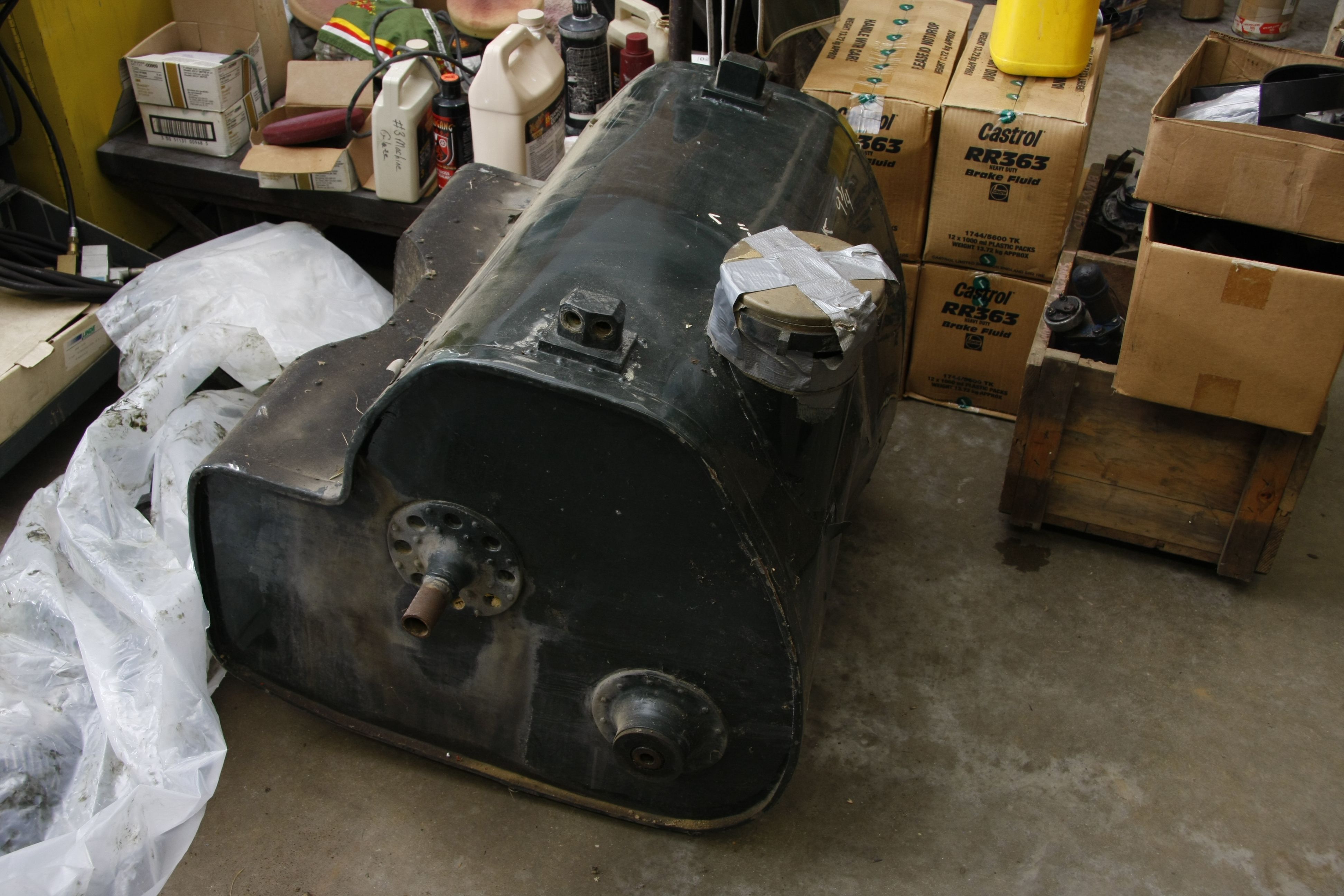 Bonhams Cars : A 'Works Type' Bentley Speed Six fuel tank,