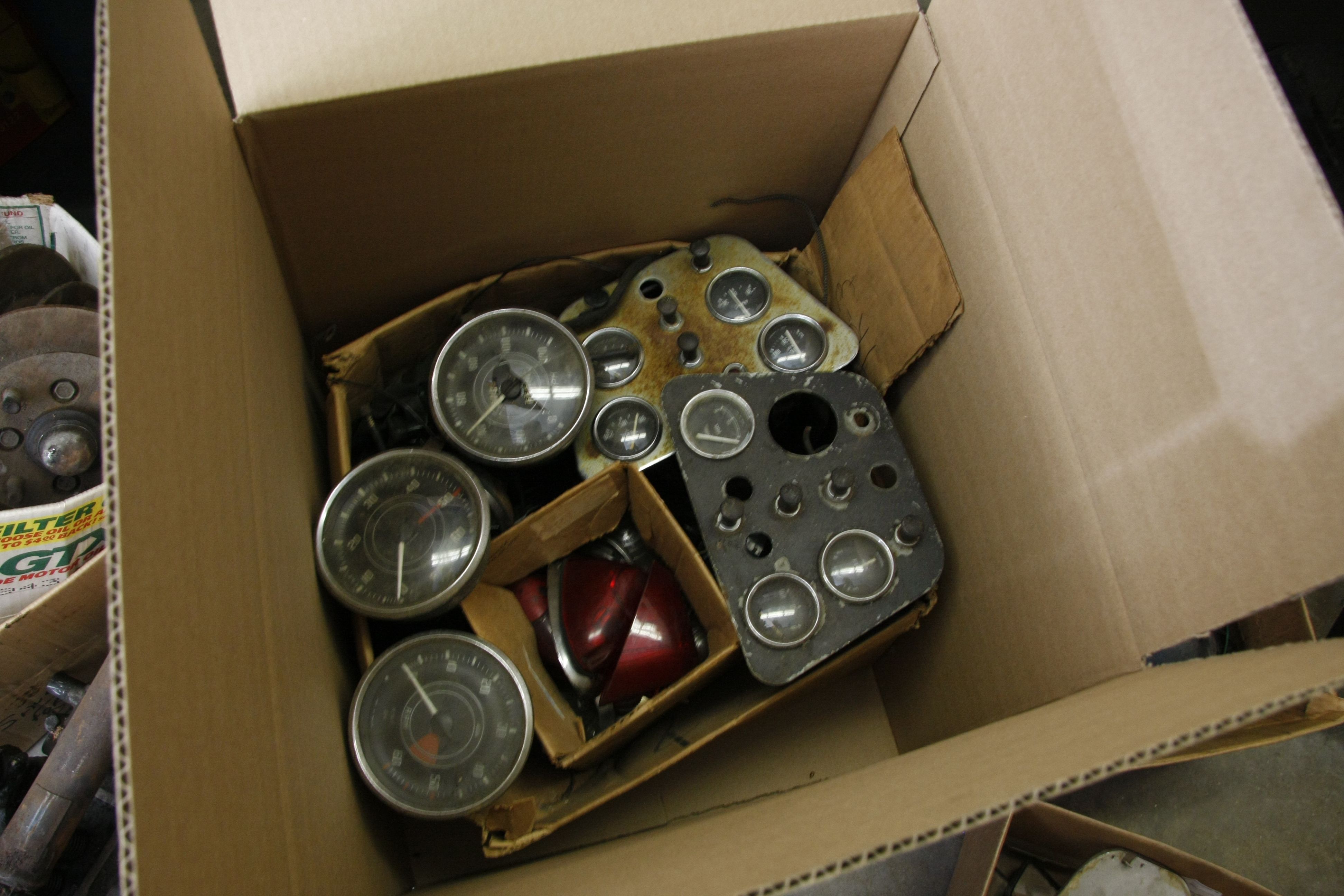 Bonhams Cars : A selection of Triumph TR-3 instruments and electrical ...