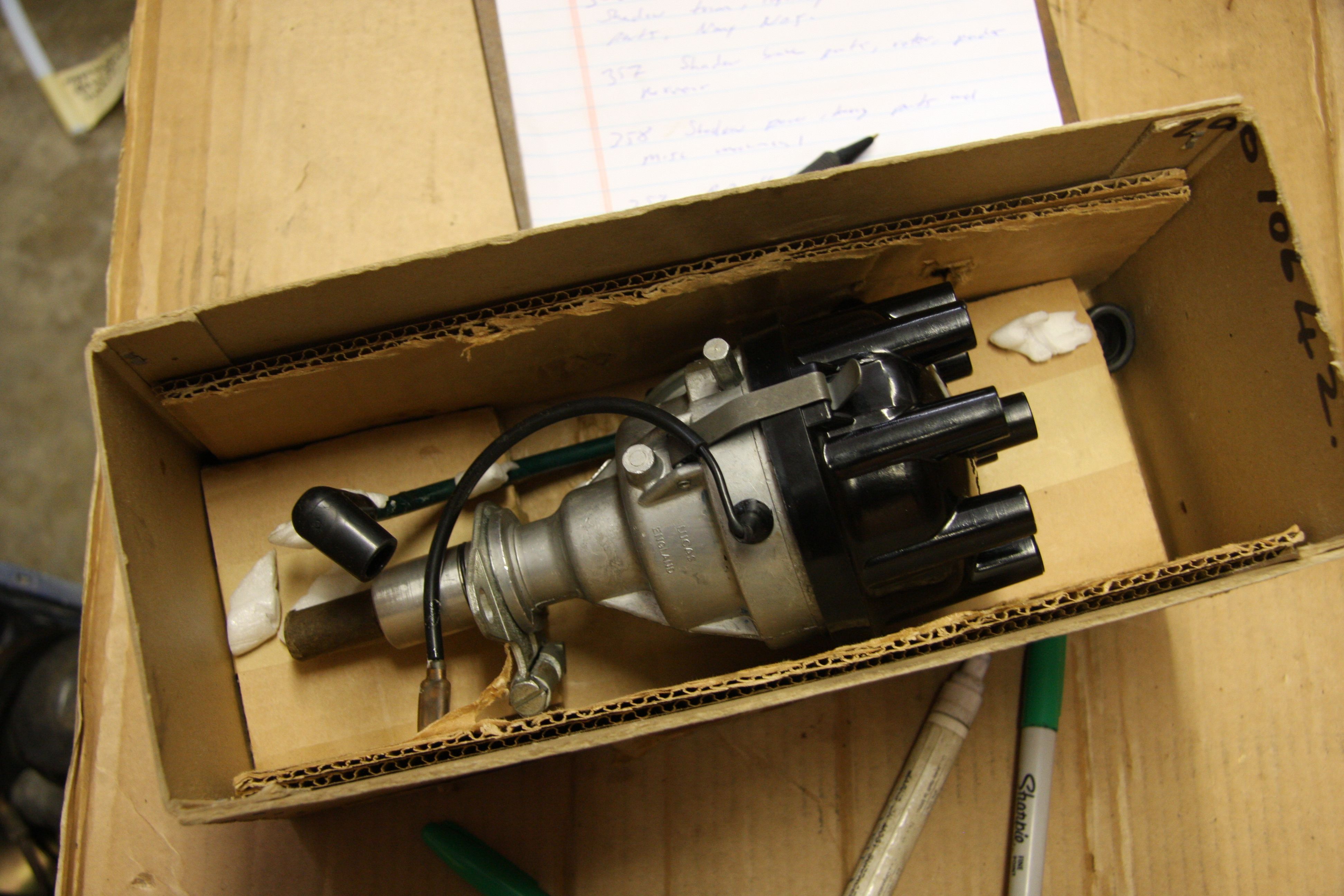 Bonhams Cars : A NOS eight-cylinder distributor believed to be from an ...