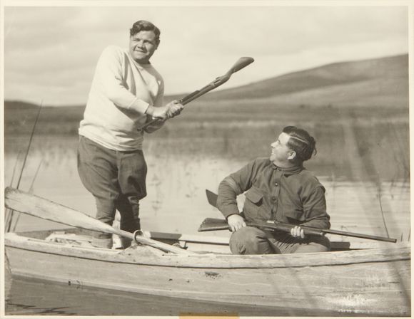 Bonhams : RUTH, GEORGE HERMAN BABE. 1895-1948. Silver print photograph ...