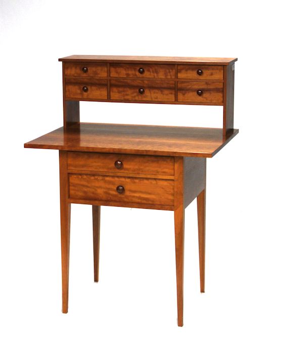 Bonhams : A Shaker style cherry sewing table second half 20th century