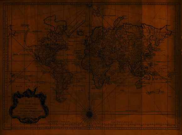 Bonhams : WORLD MAP. BELLIN, JACQUES. 1703-1772. Essay d'une carte ...