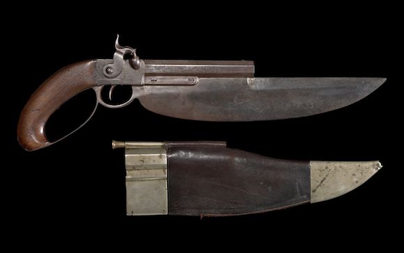 Bonhams : A rare U.S. Navy Elgin cutlass-pistol by C.B. Allen