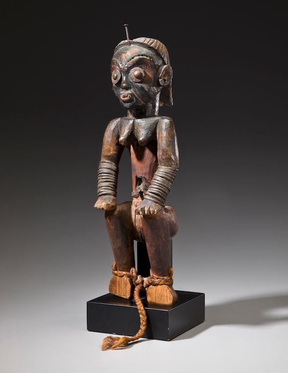 Bonhams : Fang-Ngumba Female Reliquary Figure, Southern Cameroon/Northern Gabon