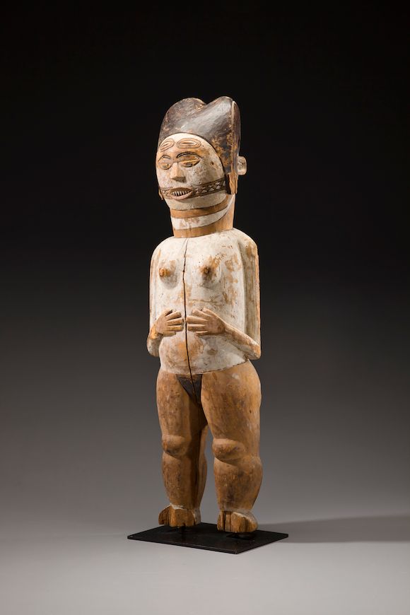 Bonhams : Kuyu Standing Female Figure, Democratic Republic of the Congo