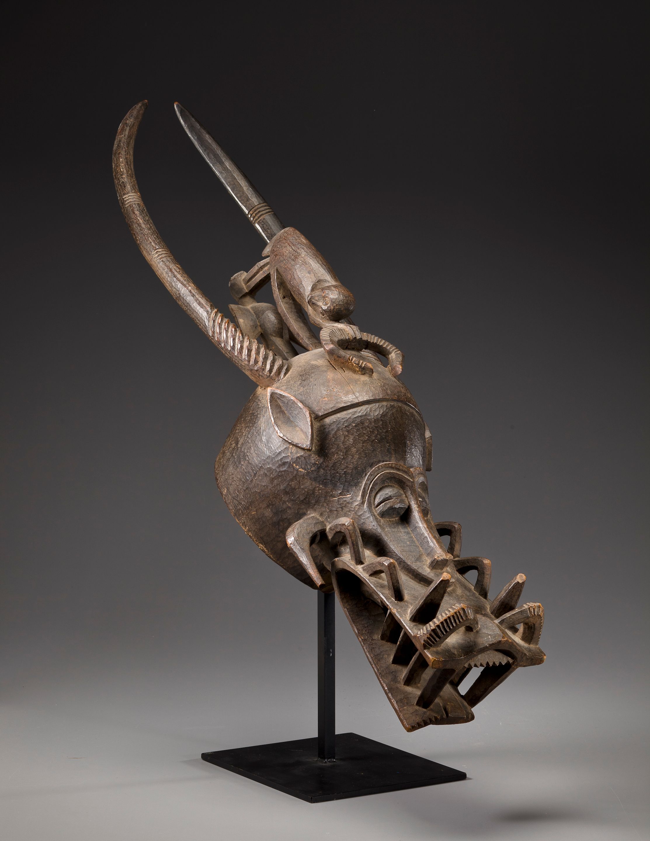 Bonhams : Senufo Firespitter Mask, Ivory Coast
