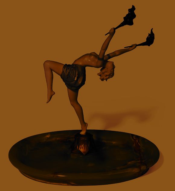 Bonhams : Ferdinand (Fritz) Preiss (German 1882-1943) Torch Dancer ...