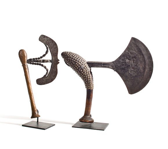 Bonhams : Two Kuba Prestige Axes, Democratic Republic of the Congo
