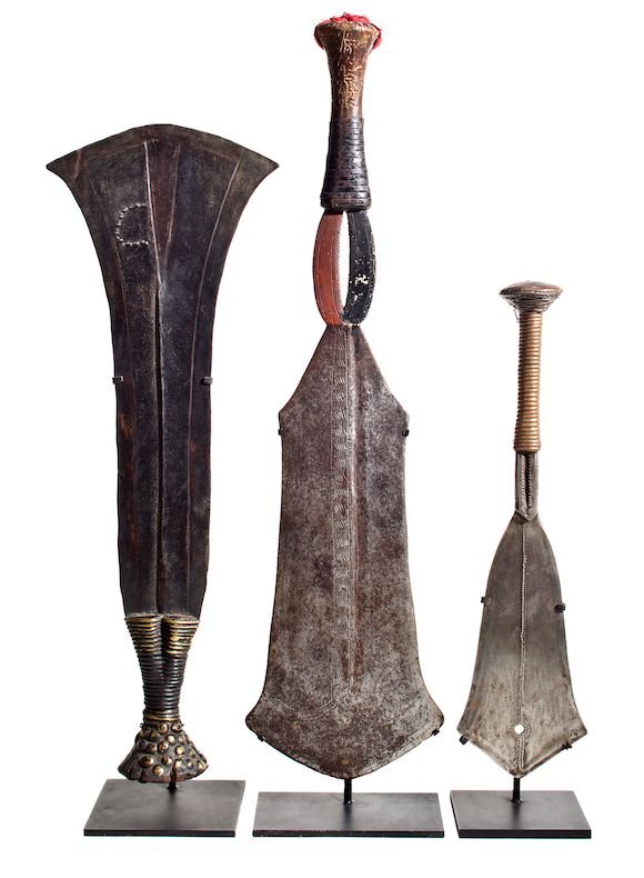 Bonhams : Three Kuba Prestige Knives, Democratic Republic of the Congo