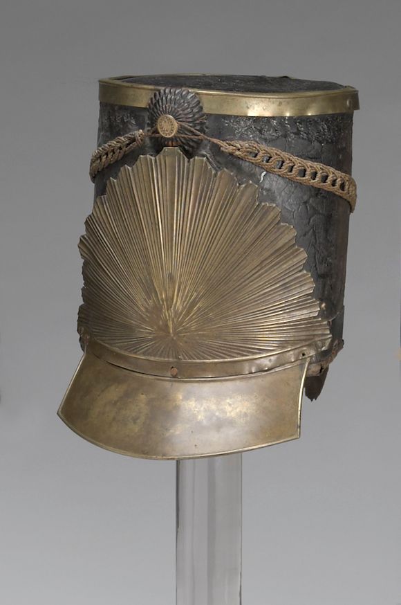 Bonhams : An American militia shako