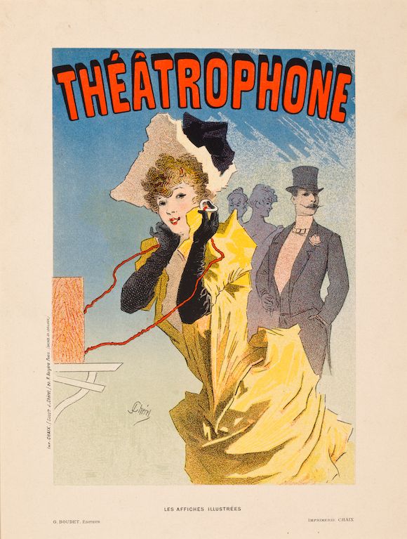 Bonhams : Jules Cheret (French, 1836-1932) lithographs in color from ...