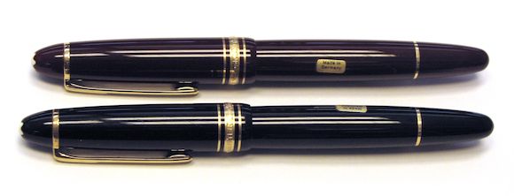 Bonhams : MONTBLANC Meisterstuck Le Grand Document Marker Set Of Two