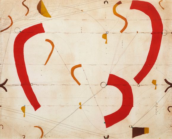 Bonhams : Caio Fonseca (American, born 1959); Red Invention;