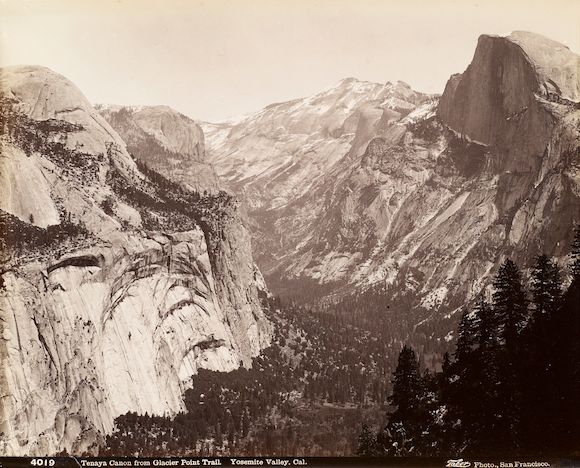 Bonhams : Isaiah West Taber (American, 1830-1912); Cathedral Rock ...