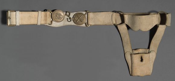 Bonhams : A U.S. Model 1832 artillery nco's sword belt